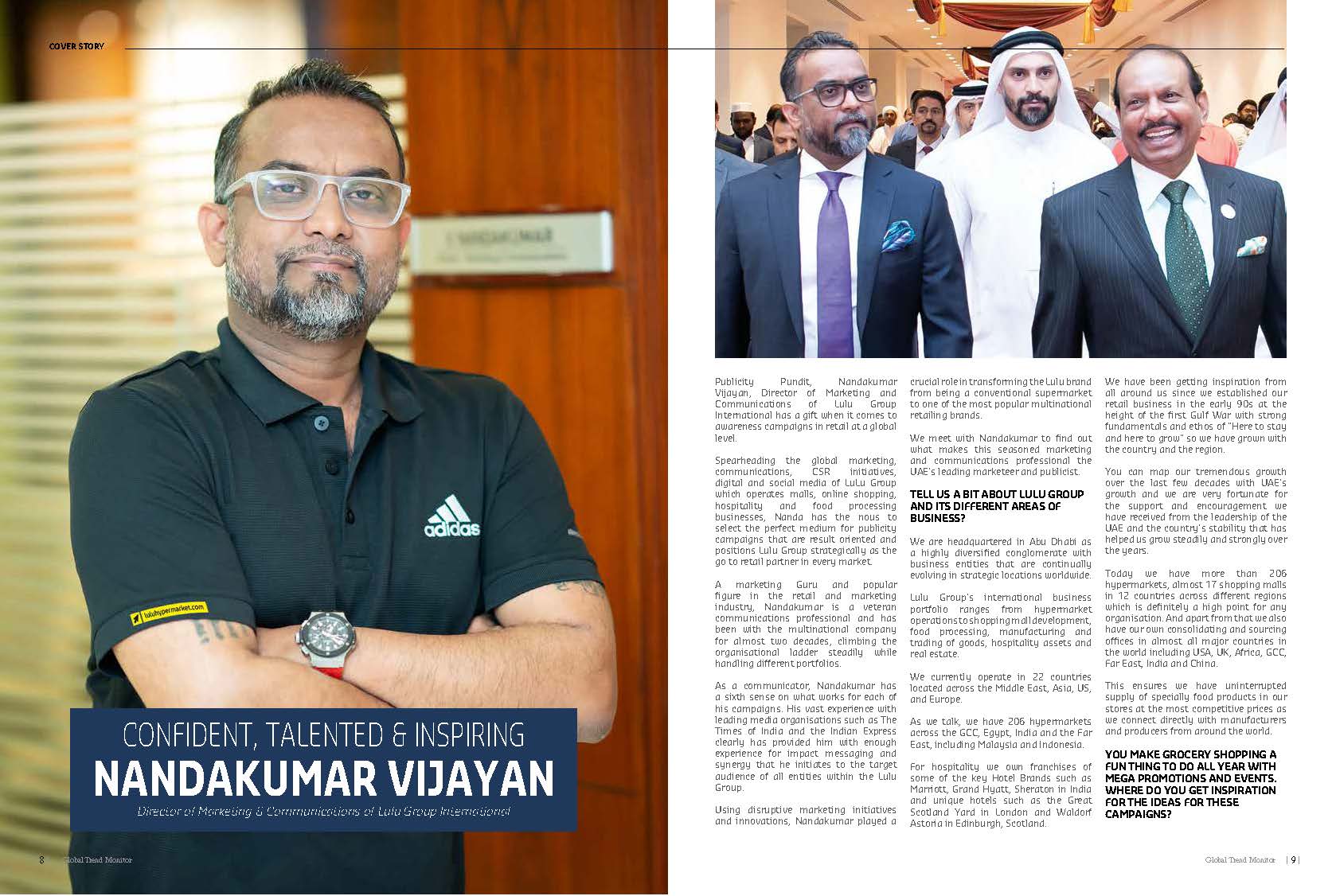 Confident, Talented & Inspiring: Nandakumar Vijayan, Director of ...